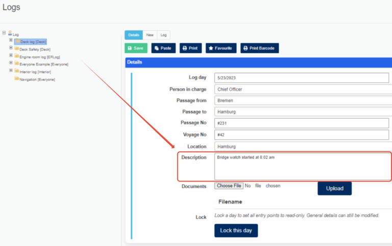 Ask The Dirk: Switching between comment based and single field Log Book ...