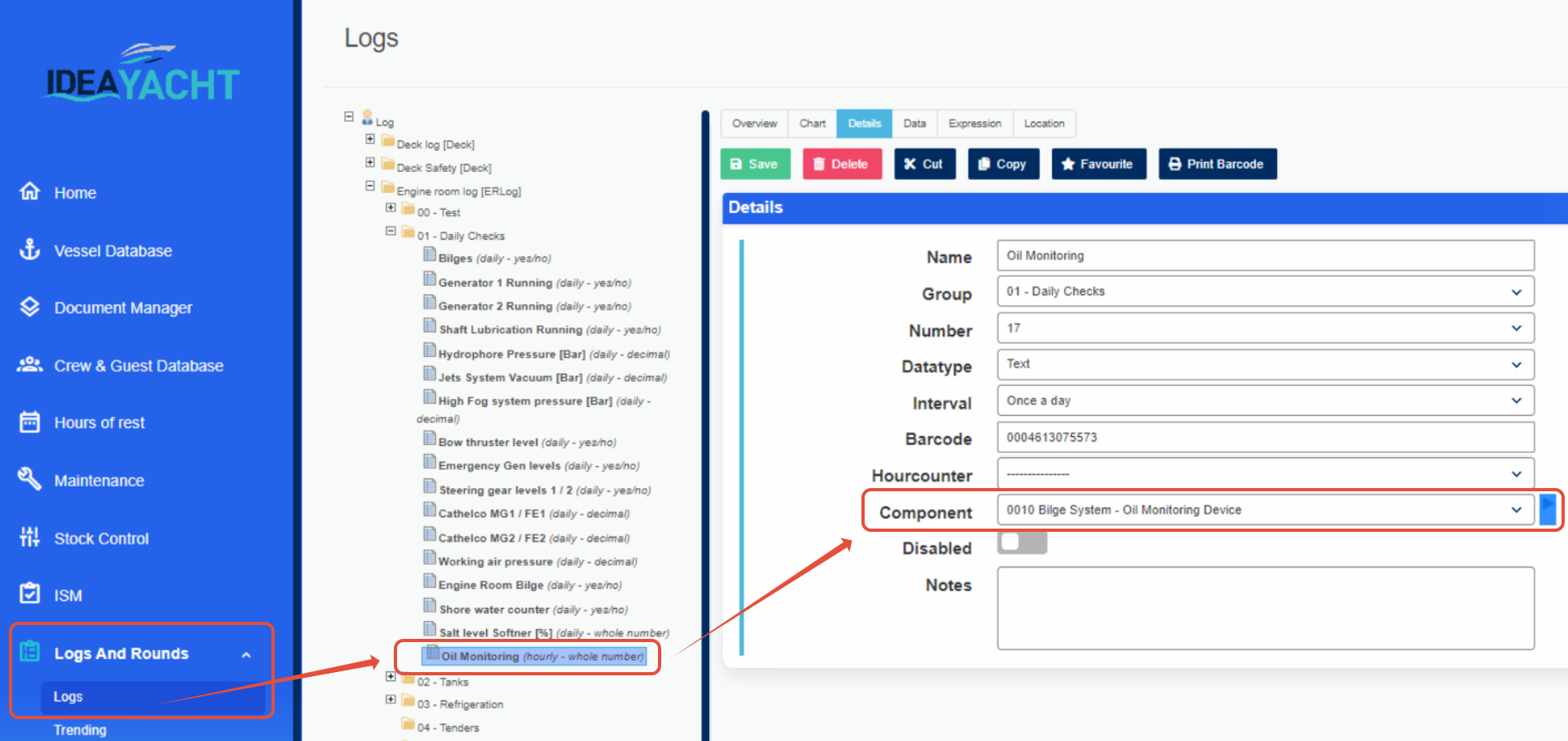 Ask The Dirk: Connecting an entry point with a component - IDEA Data Solutions - Yacht ...