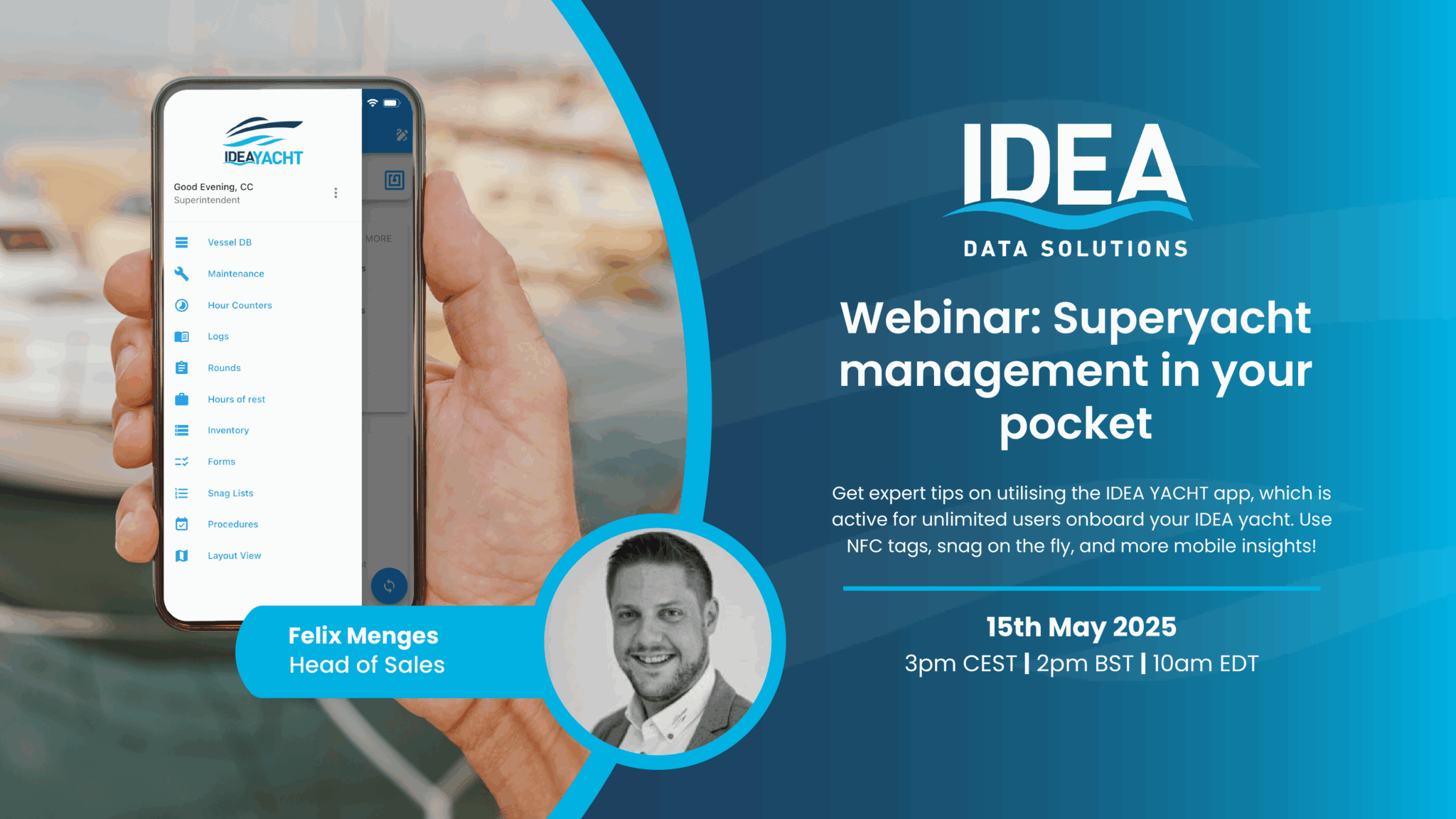 IDEA YACHT - IDEA Data Solutions - Yacht Maintenance and Management Software